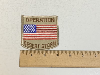 CUSTOM MADE Embroidered Operation Desert Storm Patch | eBay