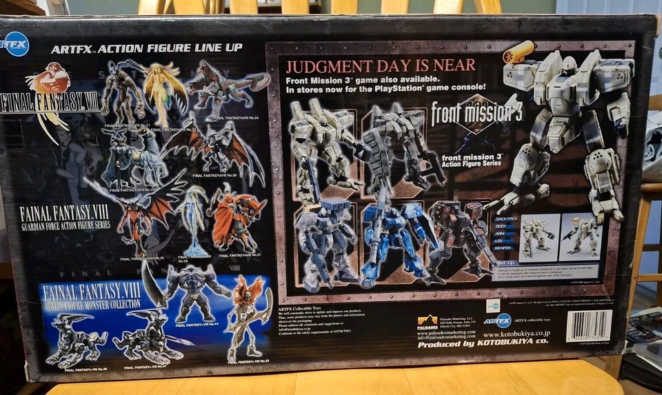 Final fantasy VIII FF8 special edition toyfare Bahamut Tiamat figure | eBay