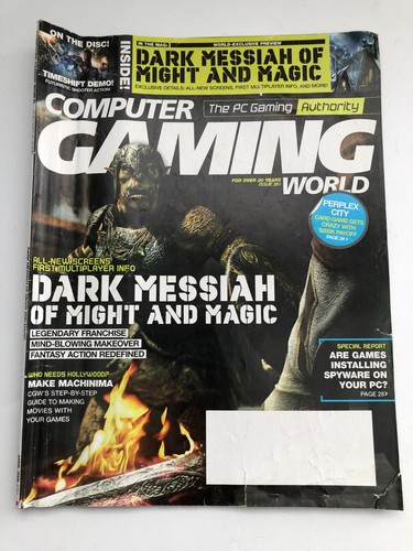 Vintage COMPUTER GAMING WORLD April 2006 Video Game Magazine 👀 | eBay