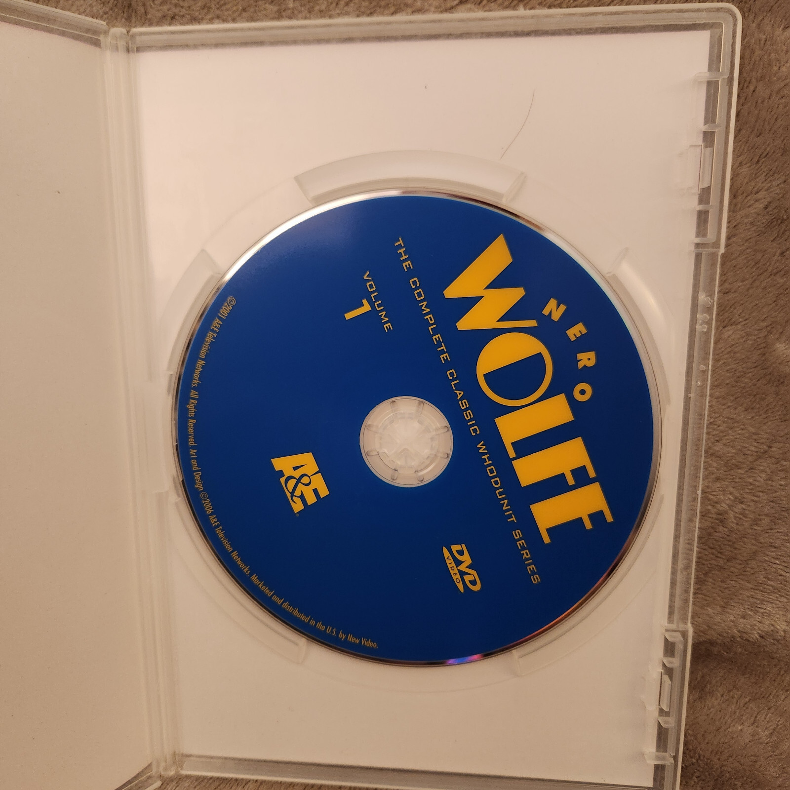 Nero Wolfe The Complete Classic Whodunit Series A&E -Replacement DVDs ...