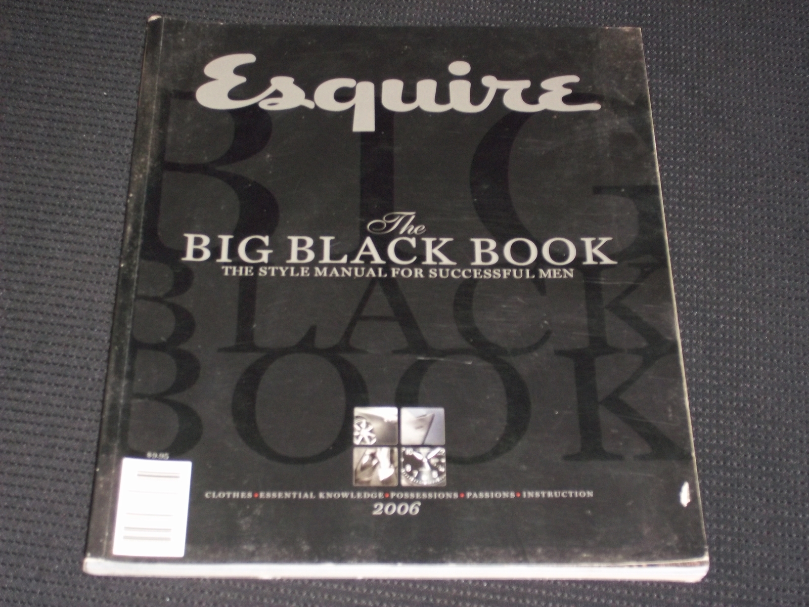 2006 ESQUIRE MAGAZINE - THE BIG BLACK BOOK COVER - L 15872 | eBay