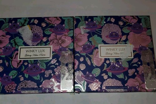 2 Lot Winky Lux Galaxy Kitten Eyeshadow Palette (9x Eyeshadow) 9x1.5 g ...