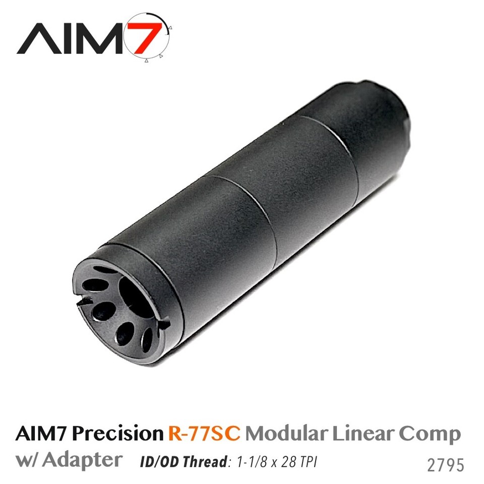 AIM7 R-77SC Linear Comp — ARCHER TB Modular Comp Body • 1-1/8″-28 • 4. ...