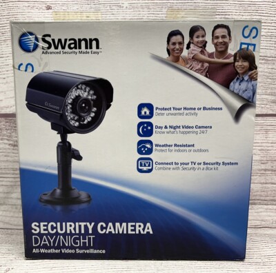 Swann Security Camera Day /Night Weather resistant Wired 656 x 492 CCTV ...