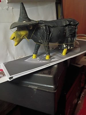 Cow Parade "Udderly Witched" Wizard of Oz Wicked Witch Figurine #7245 ...