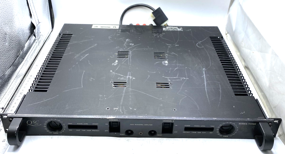 QSC 3200 Three 2-Channel Power Amplifier Working | eBay