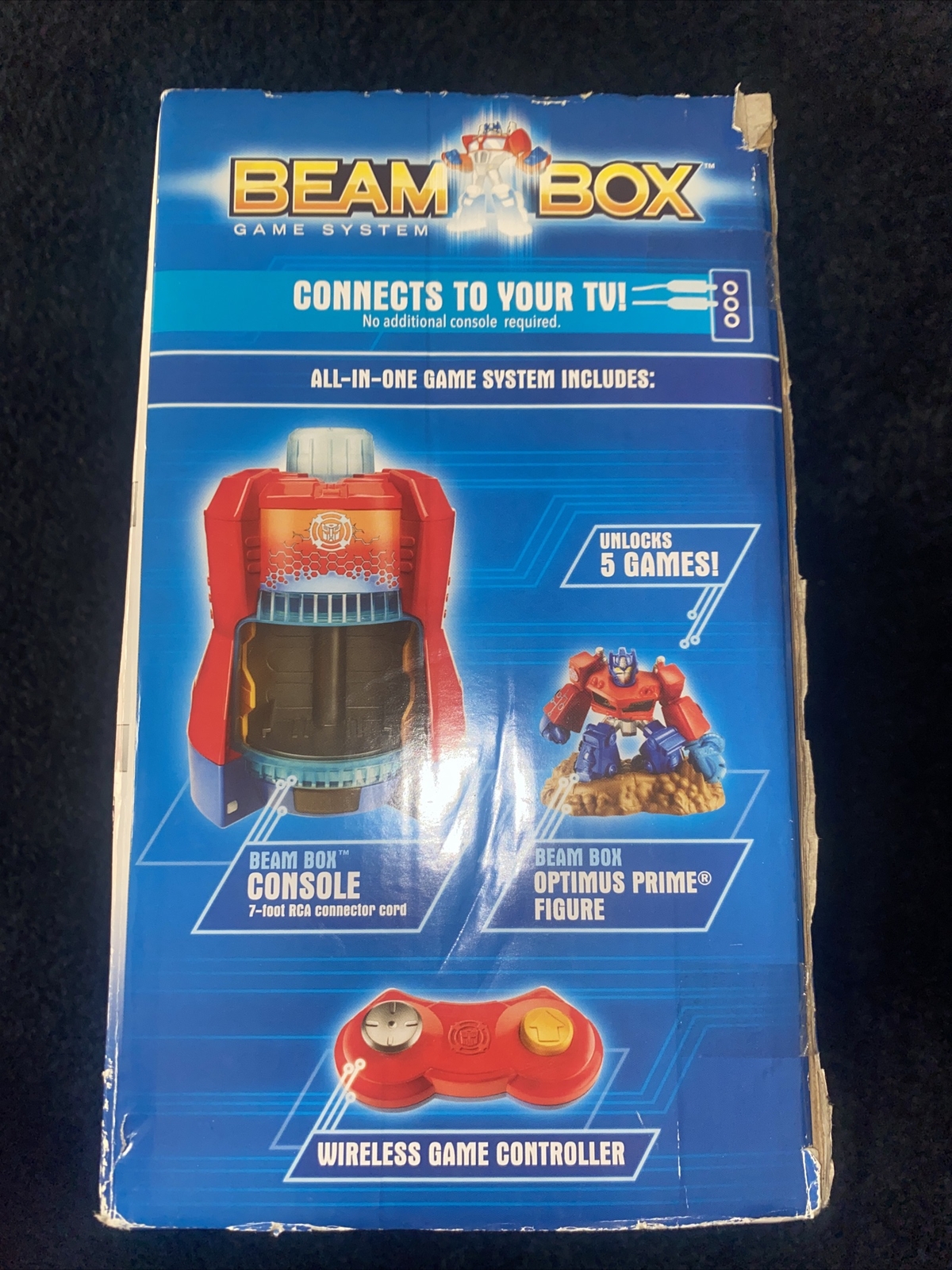 Playskool Heroes Transformers Rescue Bots Beam Box Game System for sale ...