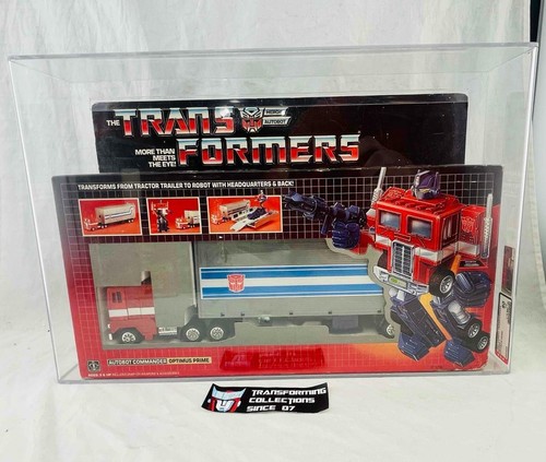 Transformers G1 Original AFA 80 Optimus Prime MISB 75/80/90 | eBay