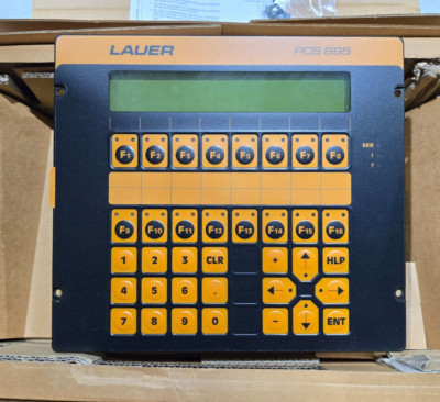 LAUER PCS695 PCS 695 OPERATOR PANEL NEW | eBay