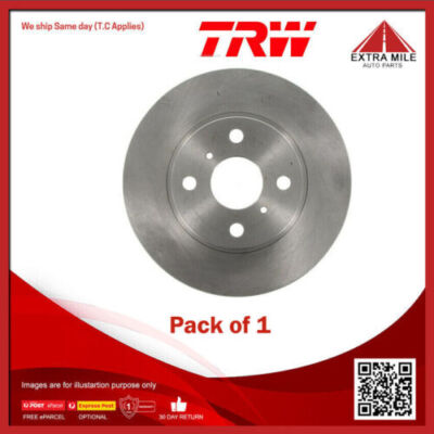 1X TRW Disc Brake Rotor 255mm Front For Toyota MR2 III ZZW3 1.8L 16V VT ...