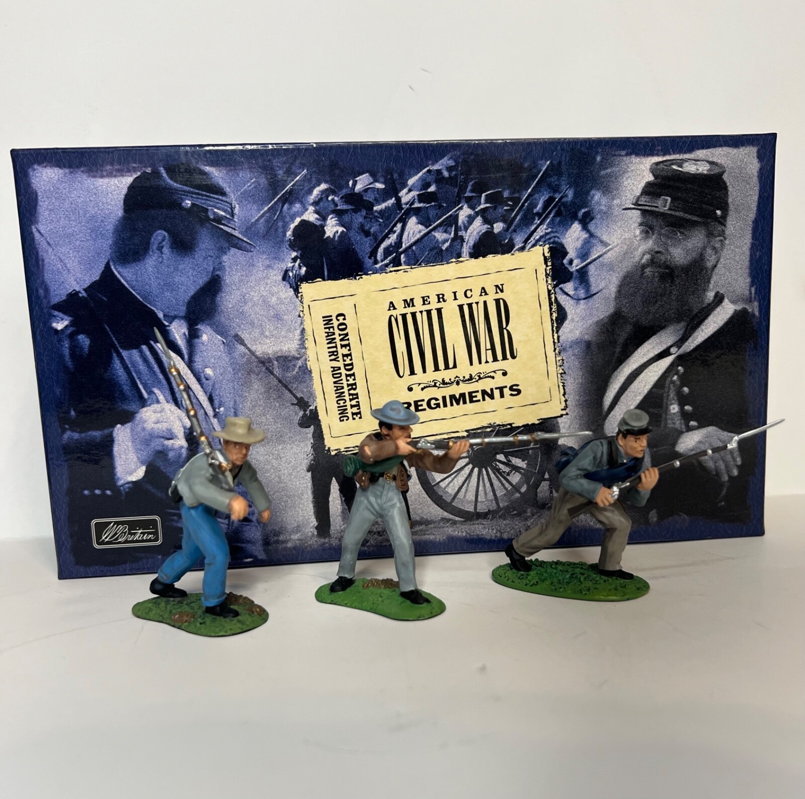 W Britain American Civil War Regiments Confederate Infantry Advancing ...