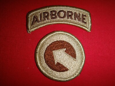 2 Desert Tan Patches US 612th QUARTERMASTER COMPANY (Air Delivery ...