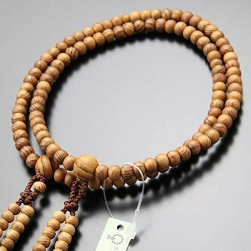 Shingon Buddhist Rosary Mala Juzu Prayer beads Japan Kyoto Yakusugi ...