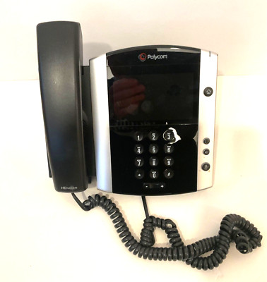 Polycom VVX 600 Touchscreen Office IP Phone 2201-48600-001 Not Tested ...