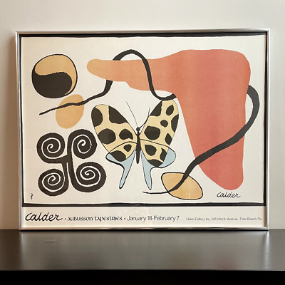 Orig. Rare 1972 Alexander Calder Lithograph Print Exhibition Poster ...