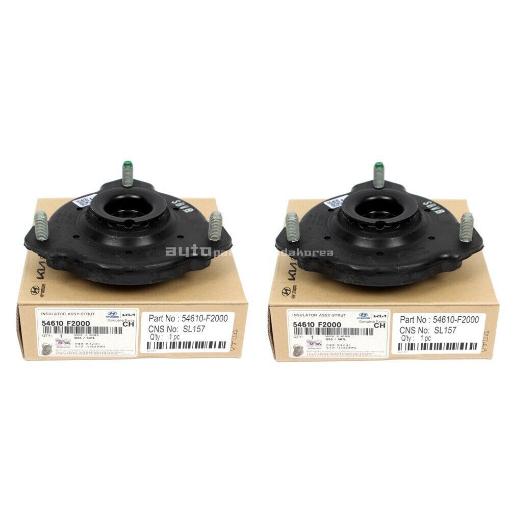 GEN-UINE 54610-F2000 STRUT MOUNT UPPER FRONT 2PCS FOR ELANTRA IONIQ 17 ...