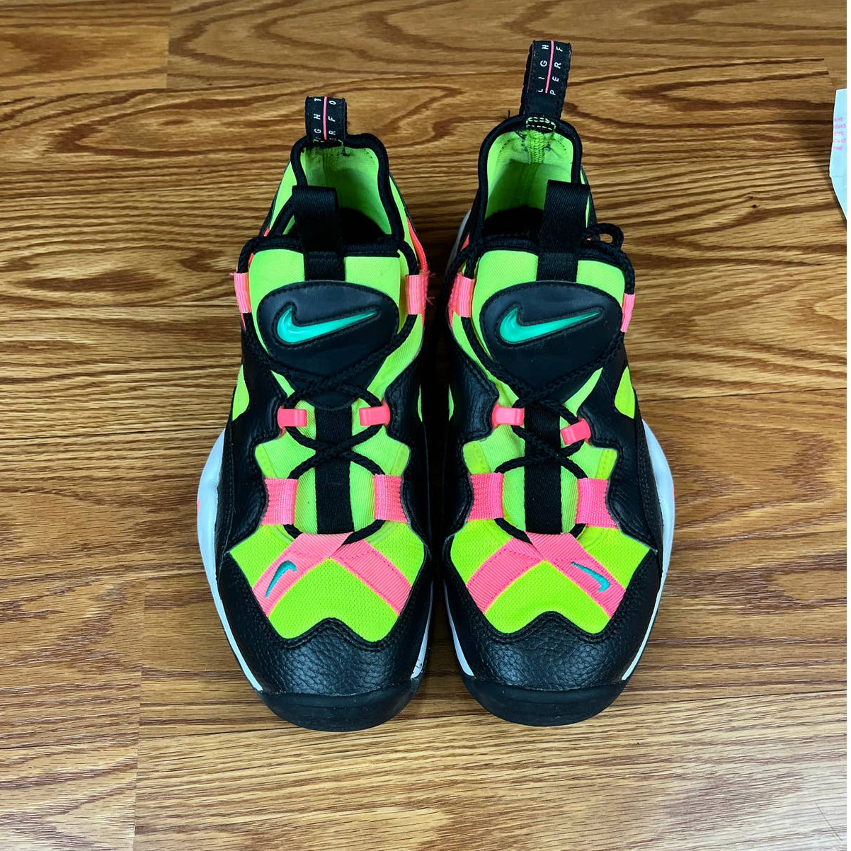 Nike Mens Air Scream LWP 'Black Menta Pink' Sz 7 - Gem