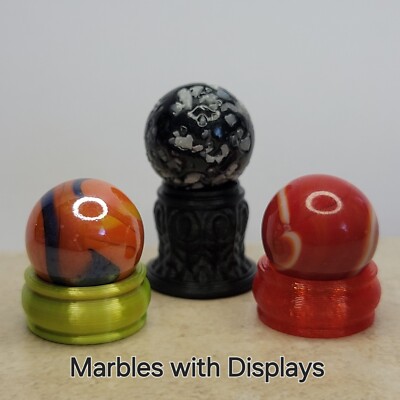 Glass Marbles With Displays Included lot #5318 | eBay