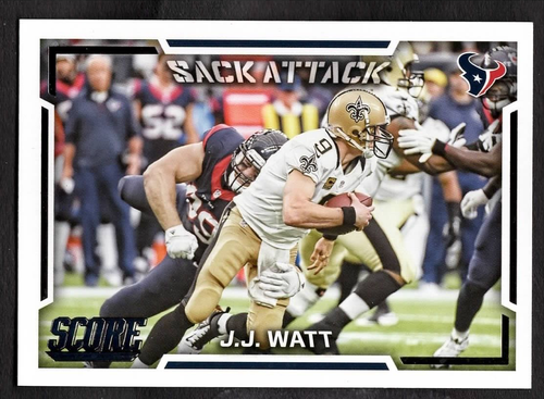 2016 JJ Watt Score Footbal Sack Attack Texans #3 | eBay