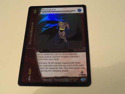 BATMAN - DOR-006 - FOIL - 2004 UPPER DECK/DC COMICS VS SYSTEM CARD | eBay