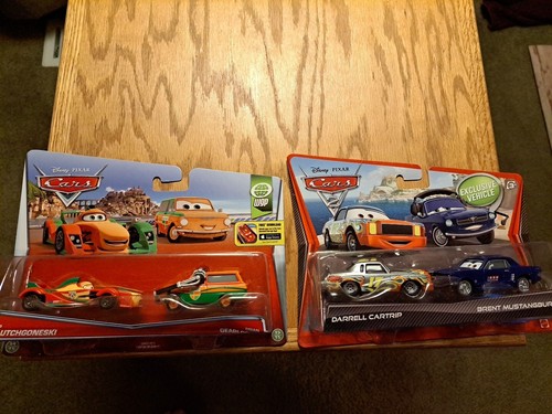 4 New Disney Pixar Car Rip & Brian Gearlooski 2014 Darrell & Brent ...