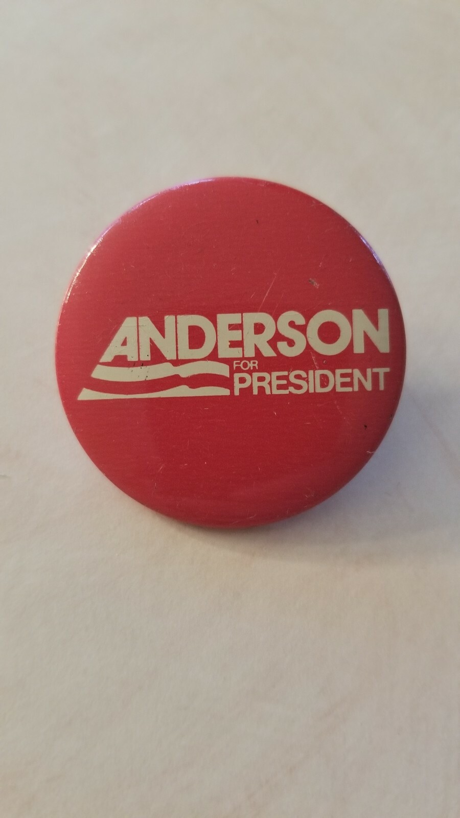 Anderson For President - 1980 Vintage Pin | eBay