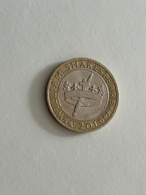 William Shakespeare £2 Coin the Hollow Crown Rare Collectible | eBay UK