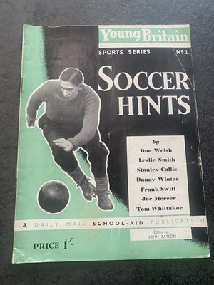 1951 SOCCER HINTS ENGLAND FA CUP SCOTLAND WALES IRELAND MAGAZINE | eBay UK