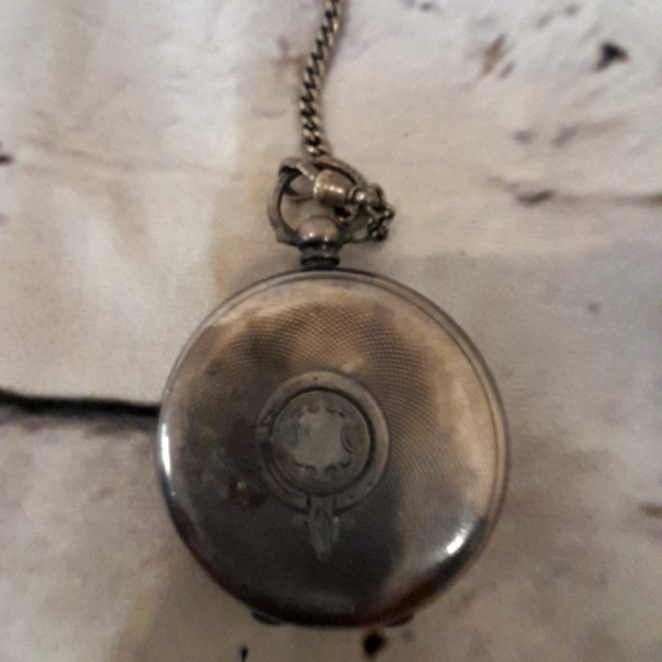 Pocket Watch Acme Lever Roman Numerals Chain Vintage Timepiece Decor ...