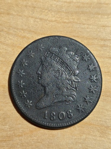 1808 Classic Head Large Cent. Rare First Year | eBay
