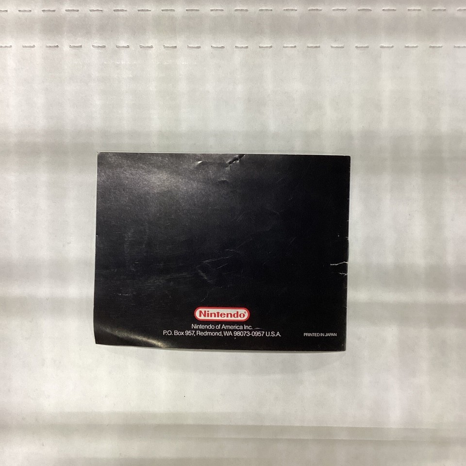 NES Controllers Nintendo Manual Instruction Booklet NES-A-CL(USA) | eBay