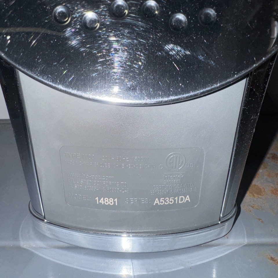 Hamilton Beach Nonstick Garment Iron with Retrac Cord Silver | eBay