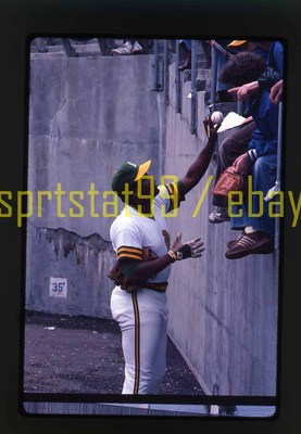 1980 Oakland A's Athletics Dwayne Murphy - Vintage 35mm Baseball Slide ...