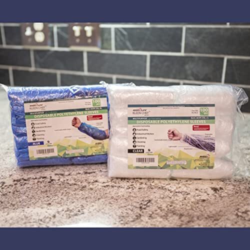 Kleen Chef Disposable Arm Sleeves with Elastic Ends, Pack of 100 | eBay