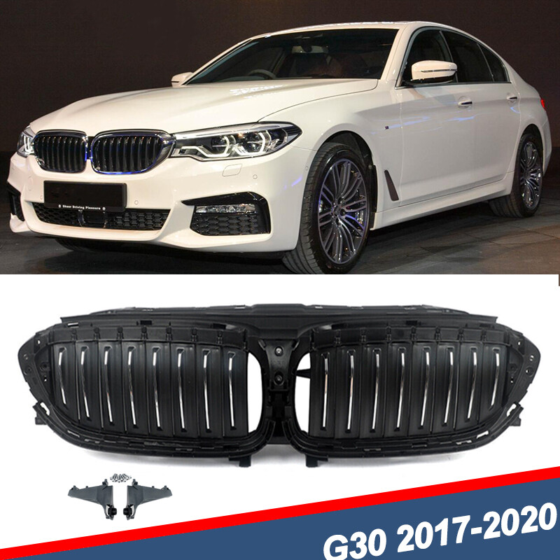 51137497281 For BMW G30 530i M550i 2017-2020 Radiator Grille Active Air ...