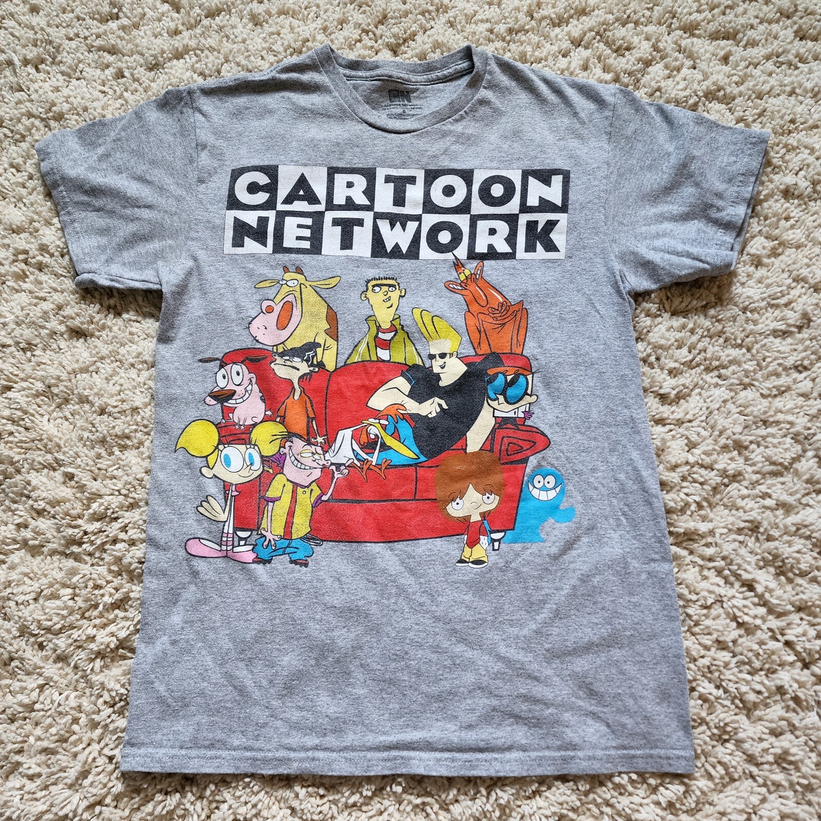 Cartoon Network: "All Characters" T-Shirt, Size Mens … - Gem