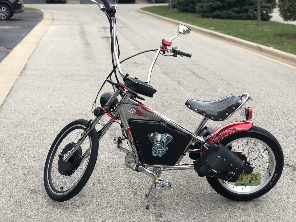Schwinn Stingray Electric Bike Chopper Bike Ebike Chopper(New)(1000 ...