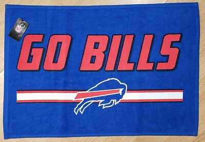 BUFFALO BILLS RALLY TOWEL "GO BILLS" OFFICIALLY LICENSED BRAND NEW NWT ...