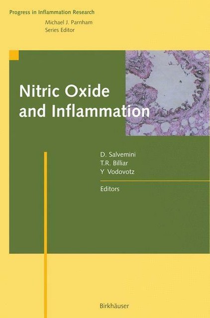 Nitric Oxide And Inflammation von Timothy R. Billiar Yoram Vodovotz ...
