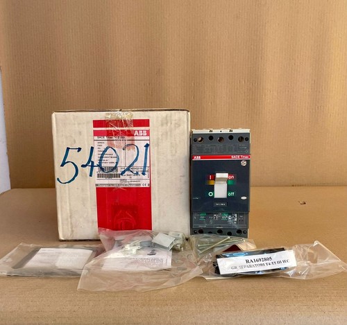 ABB SACE TMAX T4S 250 Circuit Breaker 3 Pole 100 Amps 1SDA54021R1 #NEW ...