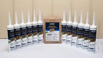 Bostik DUO-SIL WHITE Urethane Acrylic Sealant/Adhesive Caulk, Case of ...