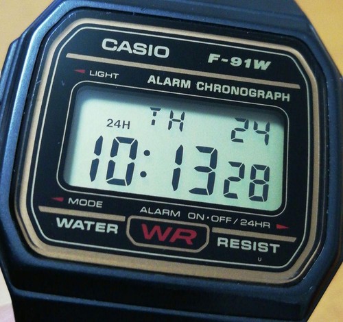 Casio F-91W Digital Watch Gold | eBay