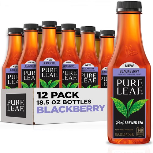 Pure Leaf Delicious Natural High-quality Blackberry Sweet Tea 18.5 Oz ...