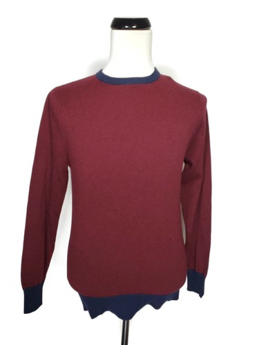 Goodfellow & Co Red Long Sleeve Crew Neck Pullover Sweater Size S | eBay
