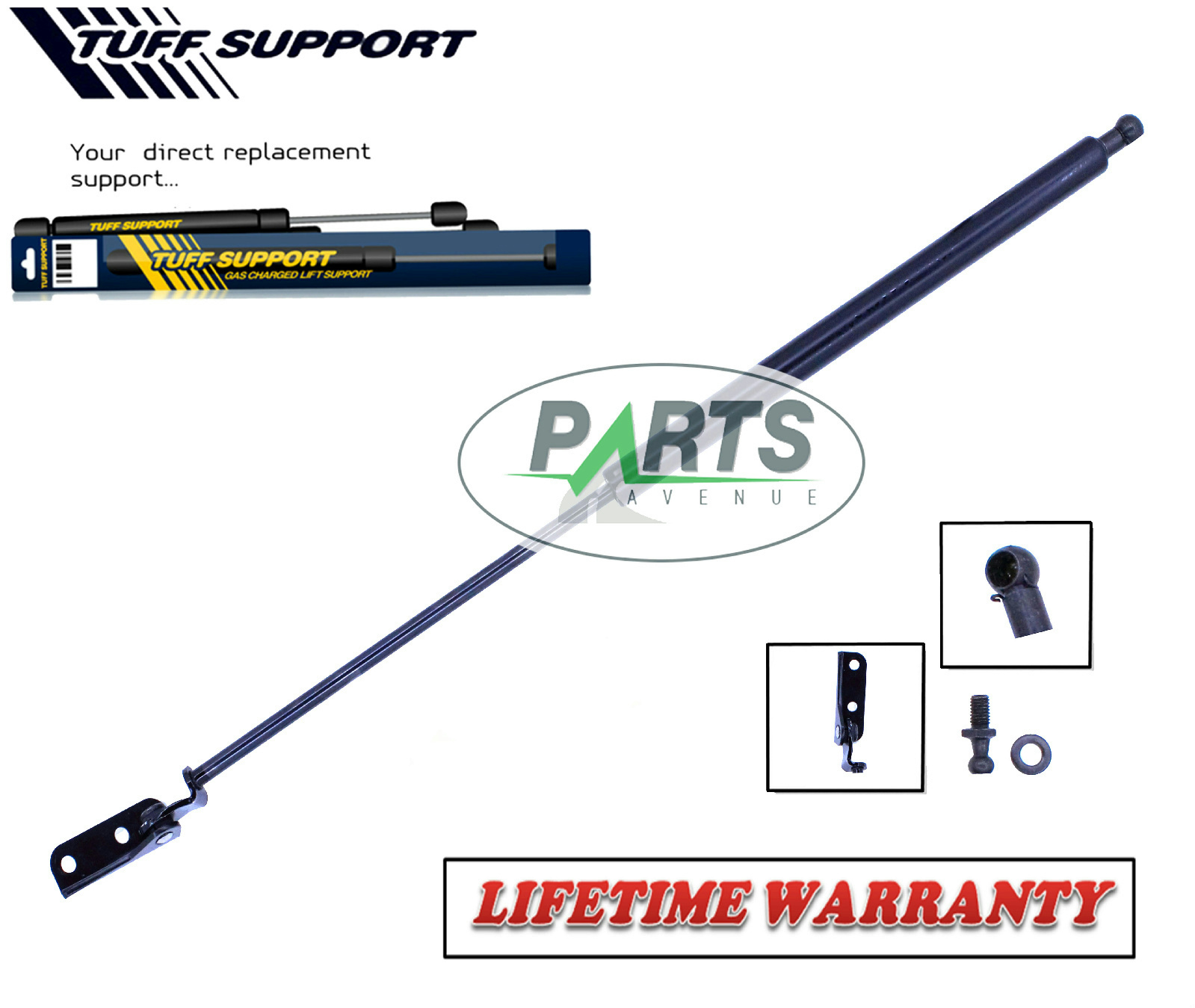 Liftgate Lift Support-2 Door, Hatchback Tuff Support 610937 fits 1989 ...
