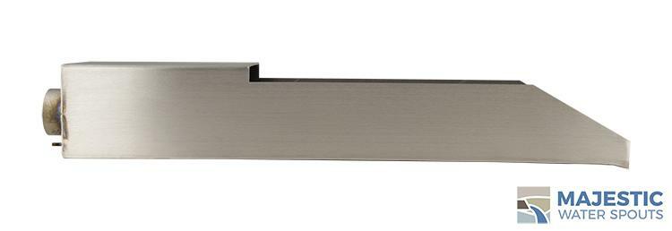 Oliveria 18" Long Nose Waterfall Scupper for Pool/Spa or Water Fountain ...