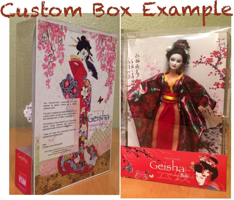 Maiko Geisha barbie doll OOAK Handmade Collector By Artist Japan Art ...