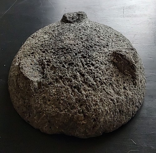 Primitive Old Volcanic Stone Mortar And Pestle Molcajete Unique Spice ...