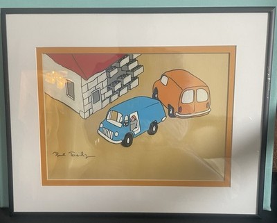 Paul Fierlinger Painting "Cel Art #15 " | eBay