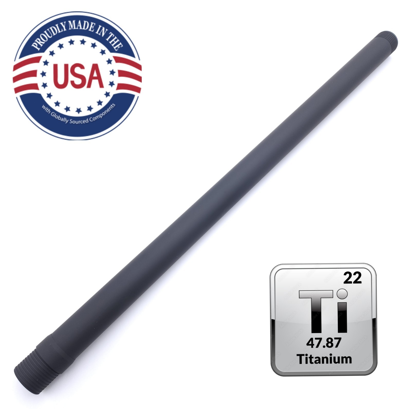 Benelli M4/M1014 Titanium 7rd Magazine Tube - Full Length Mag Tube ...